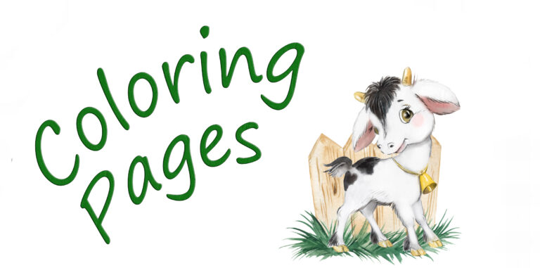 Just for Fun: Coloring Sheets - March/April 2025 - Goat Journal